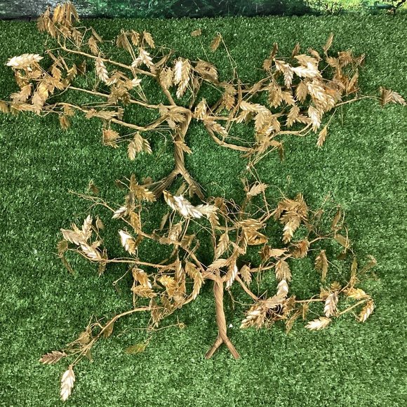 Vintage | Wall Decor | 2 Vintage Gold Leaf Tree Wall Decor | Poshmark